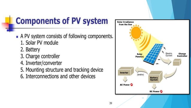 Solar photovoltaic technology | PPTX