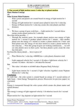 Solar Planet Velocity Analysis (Part 2) | PDF