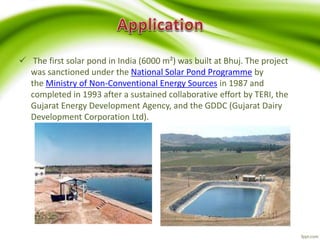 Solar pond | PPTX