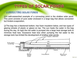 Solar pond | PPTX