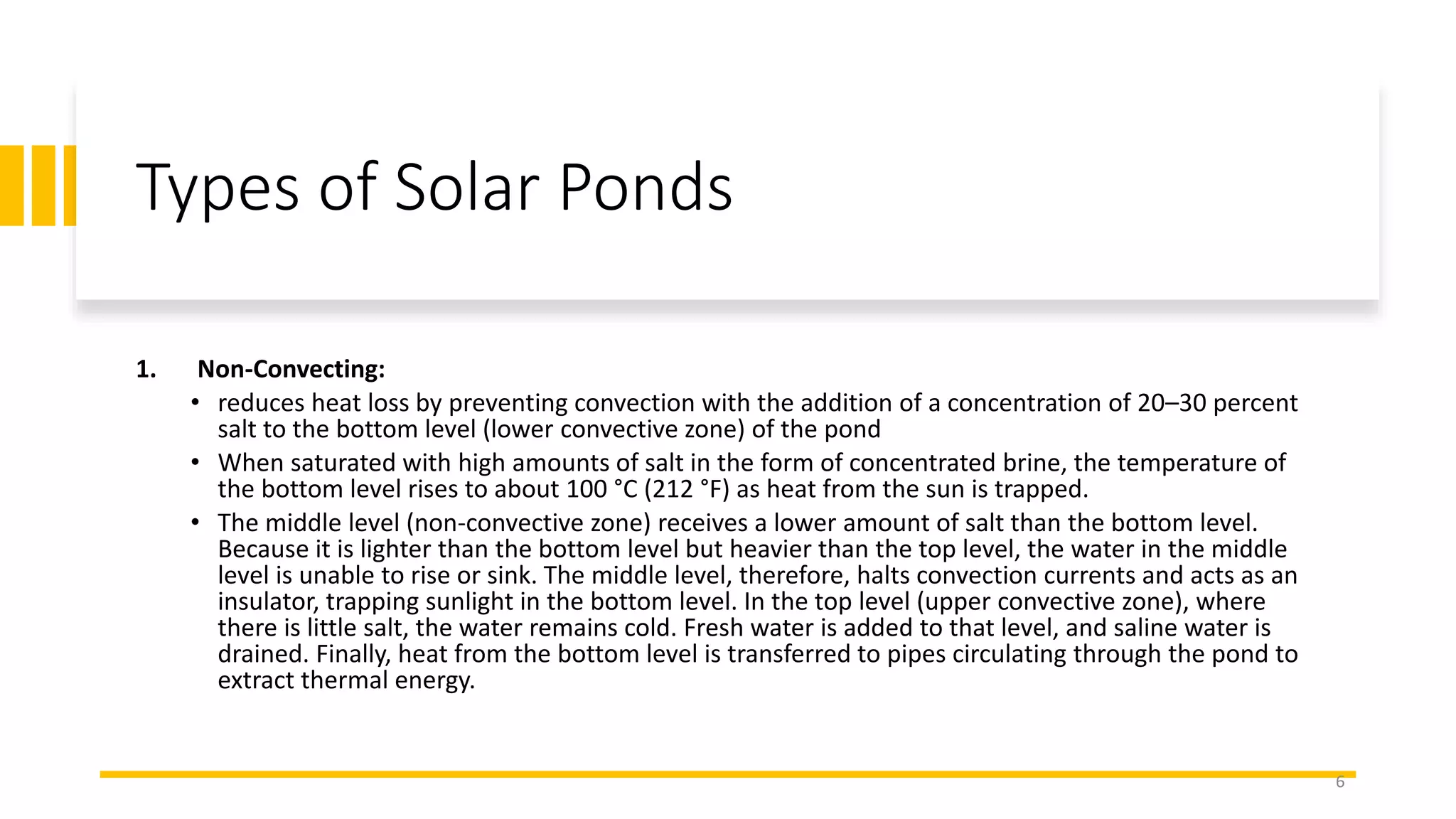 Solar ponds | PPTX