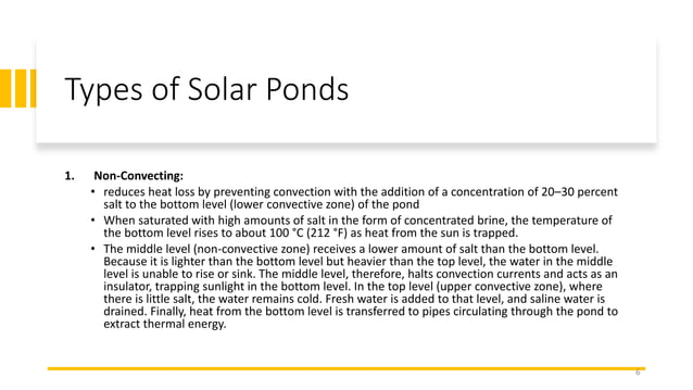 Solar ponds | PPT