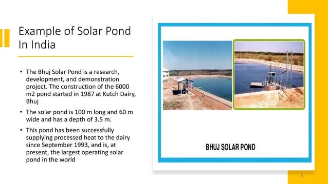 Solar ponds | PPTX