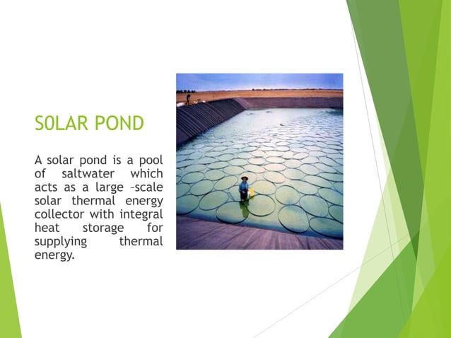 Solar pond technology | PPT