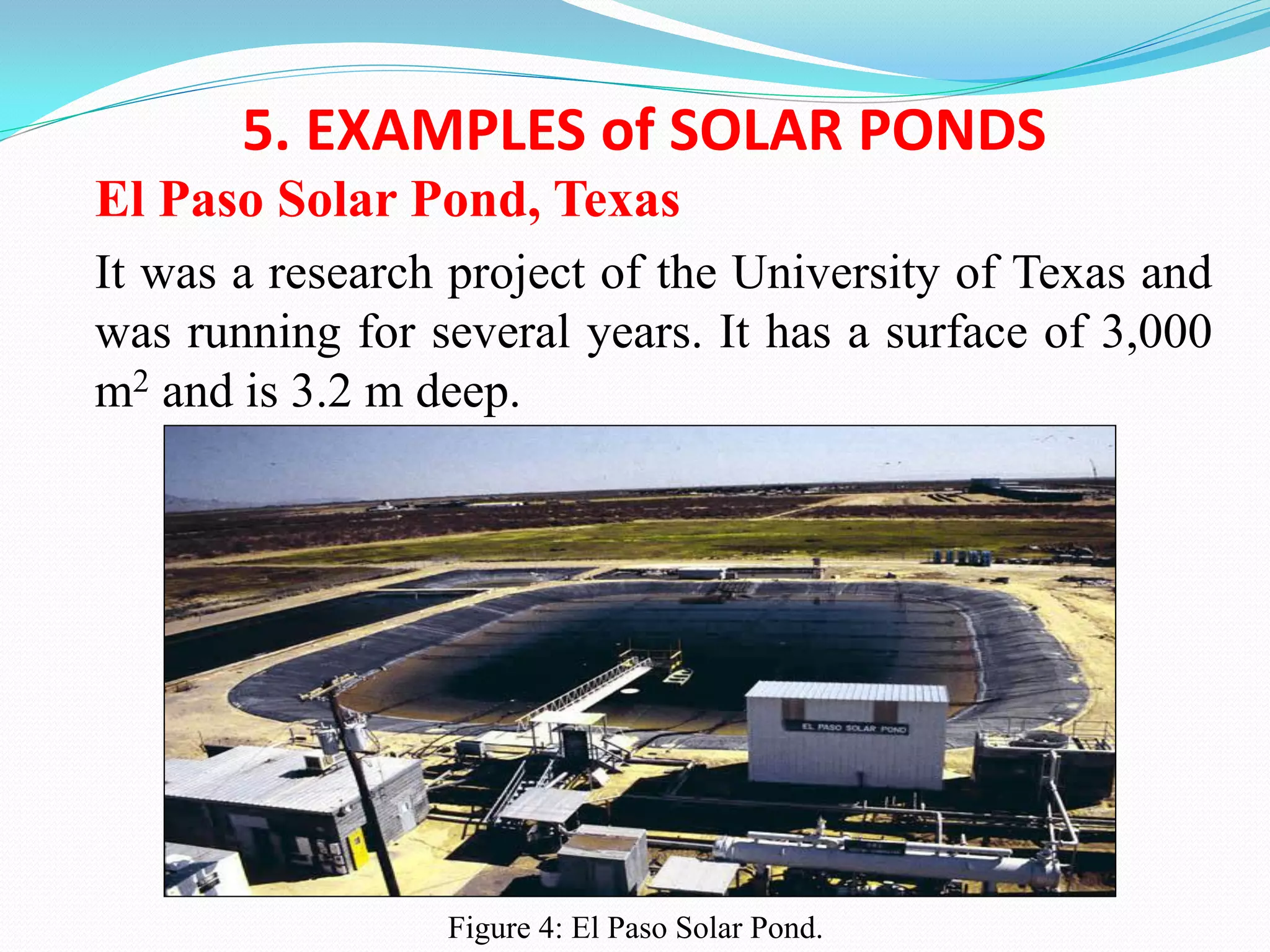 Solar ponds for space heating | PDF