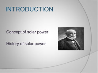 Solar power | PPTX