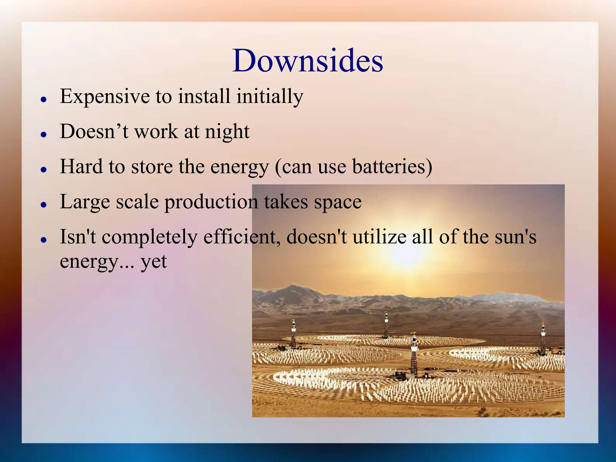Solar_Power and how it works, its advantage and its conclusion | PPT