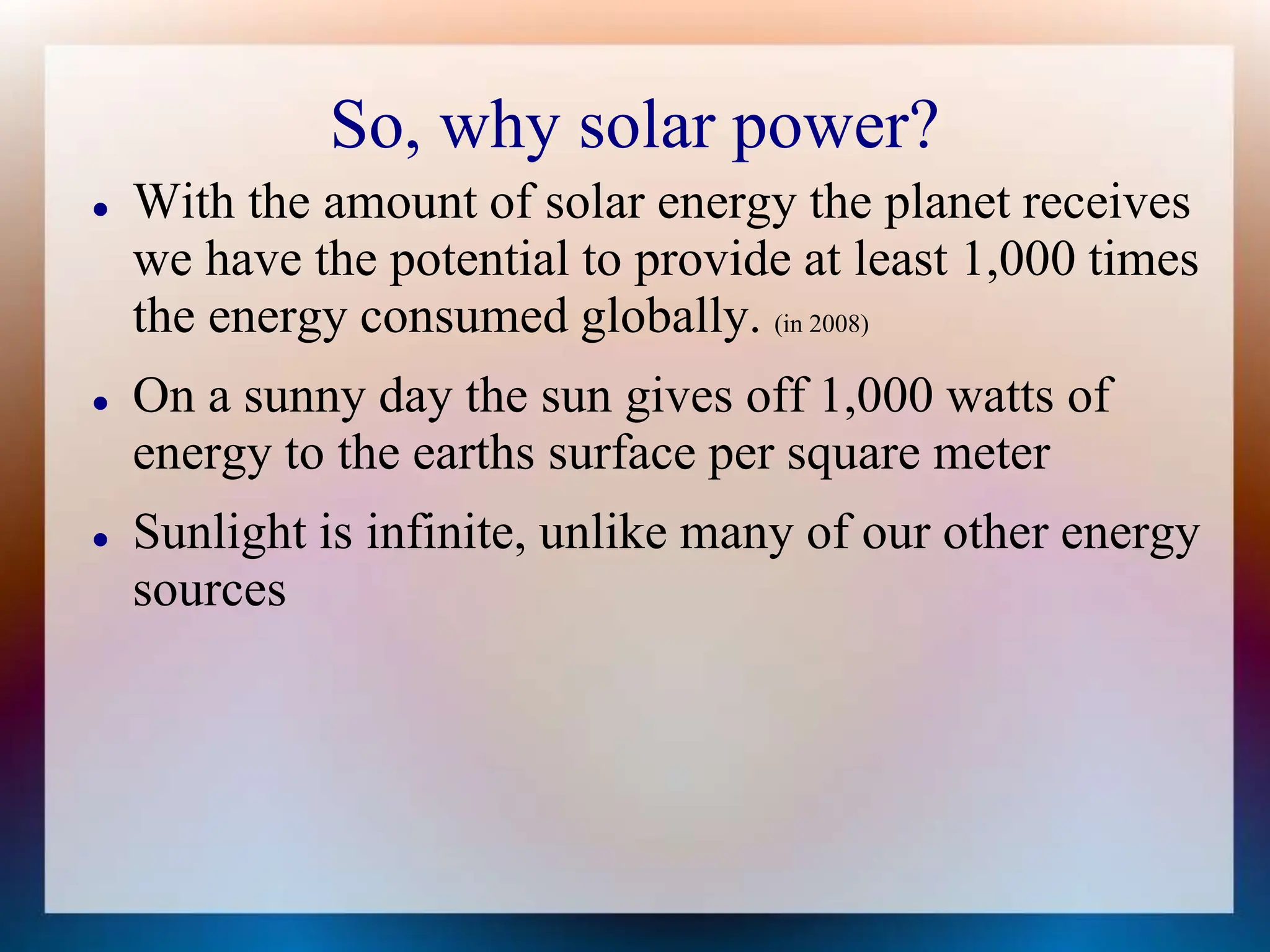 Solar_Power and how it works, its advantage and its conclusion | PPT