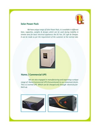 Modern Ultra Solar Energy India Private Limited, Chennai, Solar Energy Equipments | PDF
