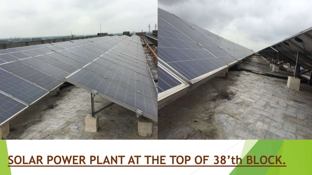 Solar power plant in LPU | PPTX