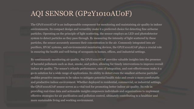 solar powered air purifier - project proposal | PPTX