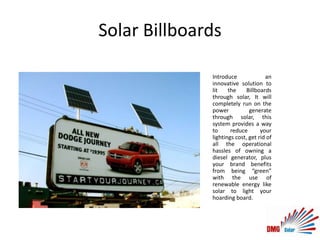 Solar powered billboard | PPT