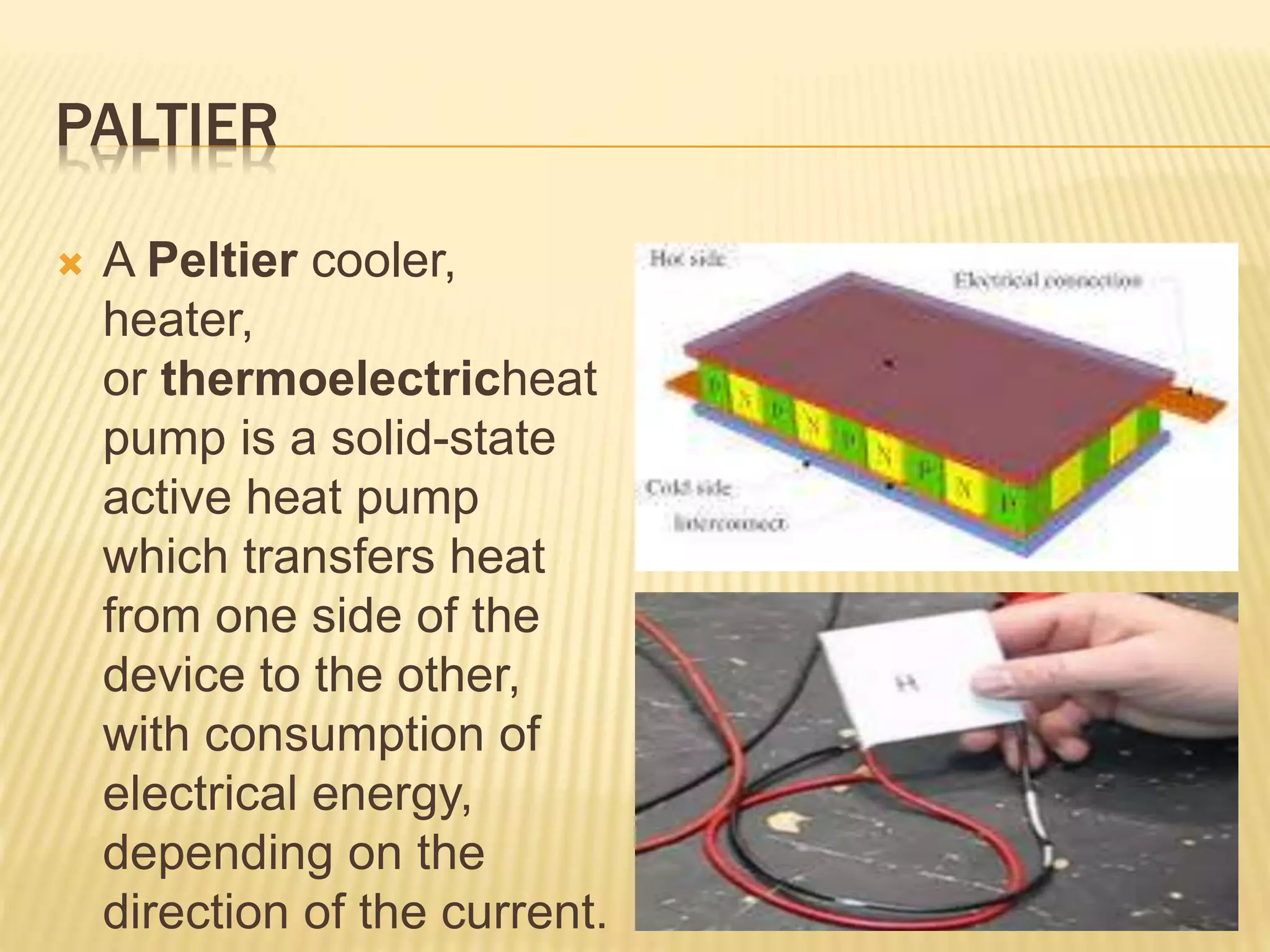 Solar powered compressor less refridgerator system | PPT