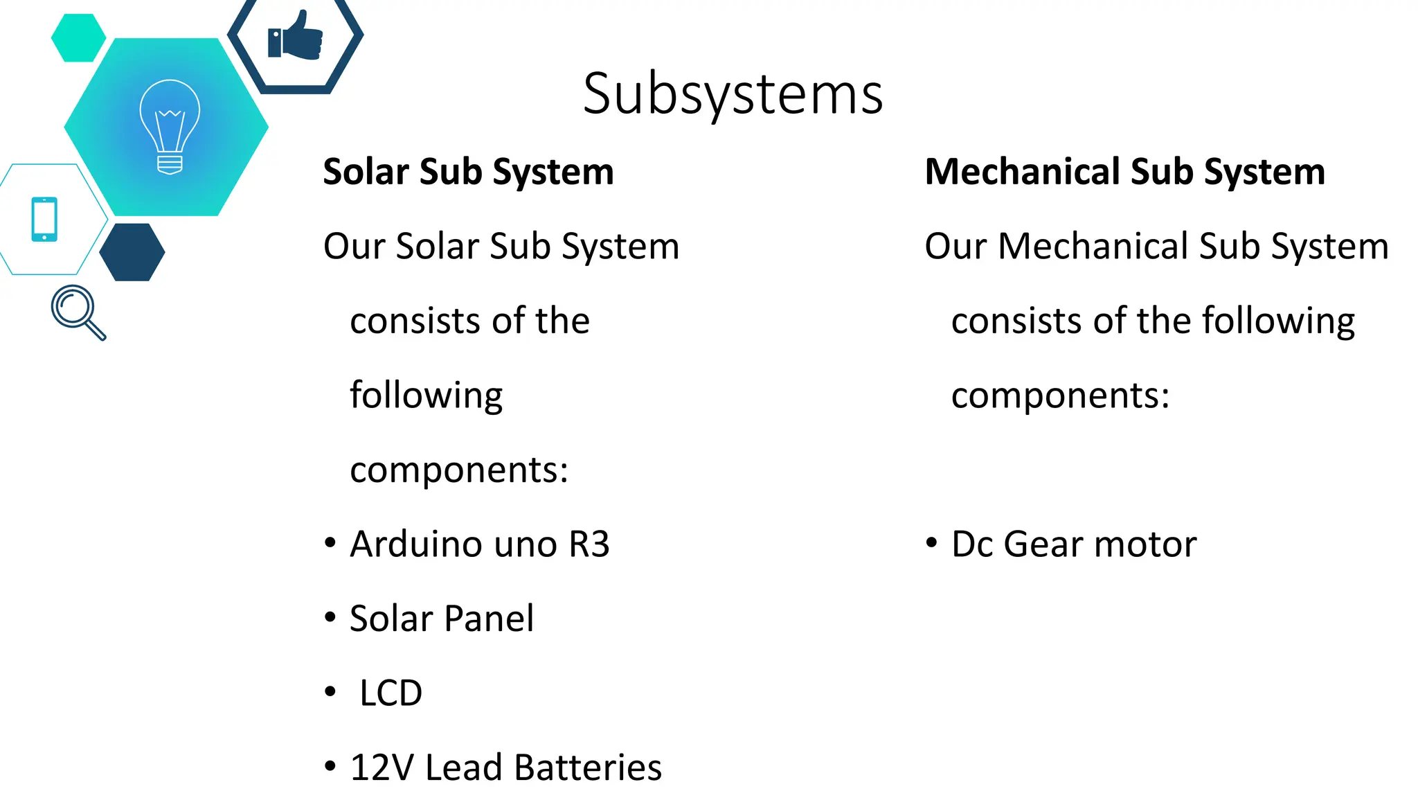 solar powered E vehicle presentation with slide | PPTX