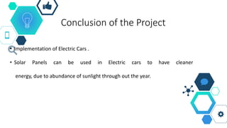solar powered E vehicle presentation with slide | PPTX