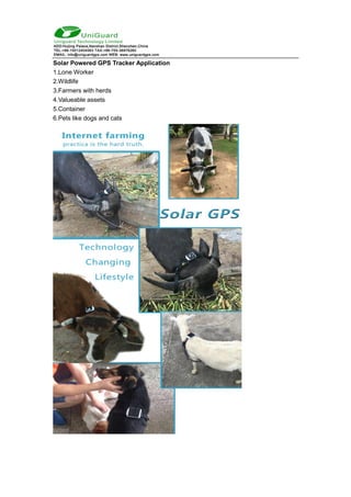 Solar powered gps tracker specs | PDF