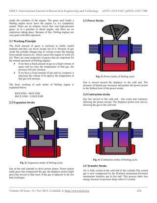 Solar powered stirling engine driven water pump | PDF