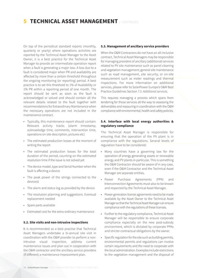 Solar Asset Management Best Practice Guidelines Version 1.0 | PDF