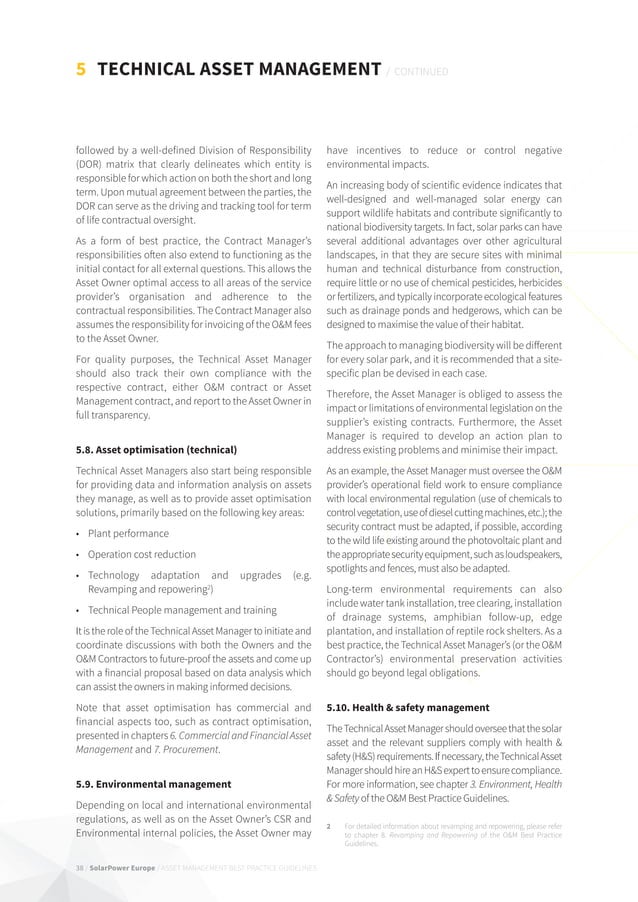 Solar Asset Management Best Practice Guidelines Version 1.0 | PDF