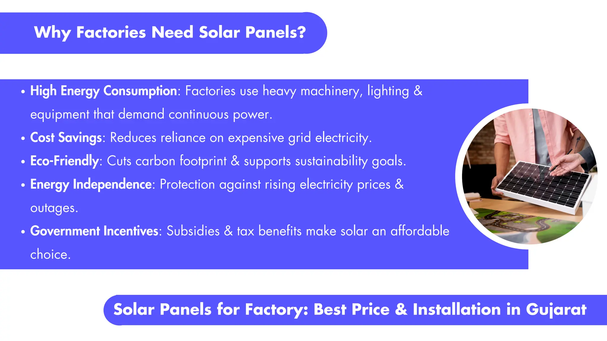 Solar Power for factories : Save Energy Costs | PDF