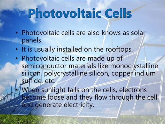 Solar Power Generation | PPTX | Science