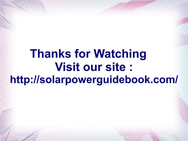Solarpowerguidebook | PPT