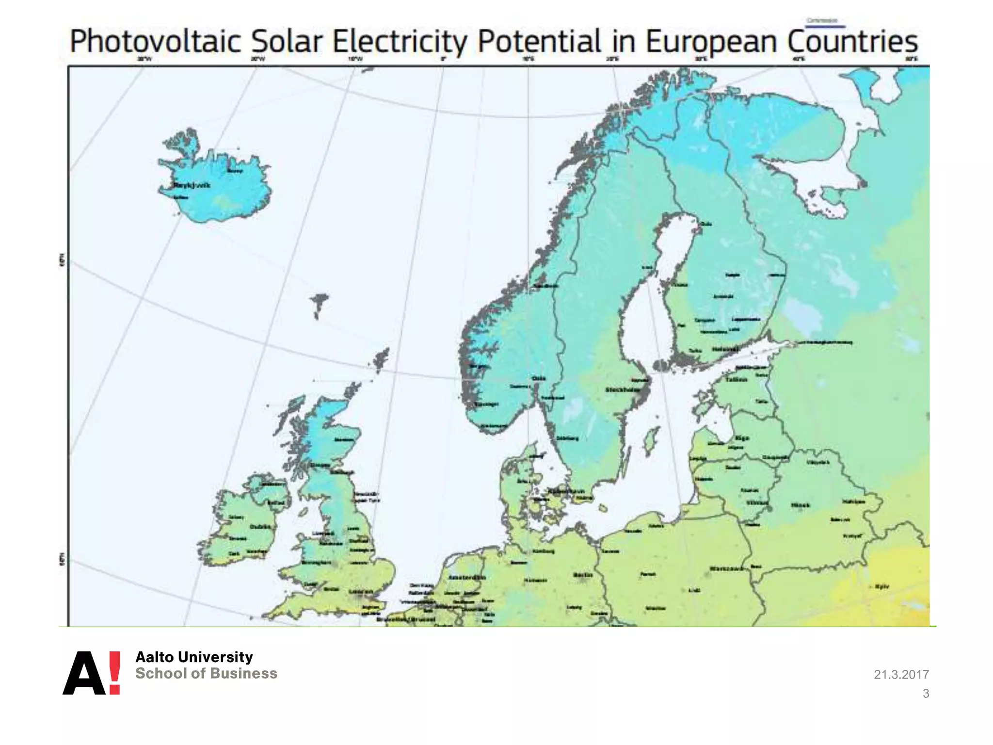 Solar power in Finland 2016-2017 | PPT