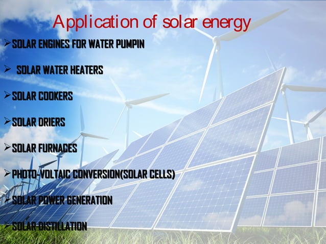 Solar power plant | PPT | Physics | Science