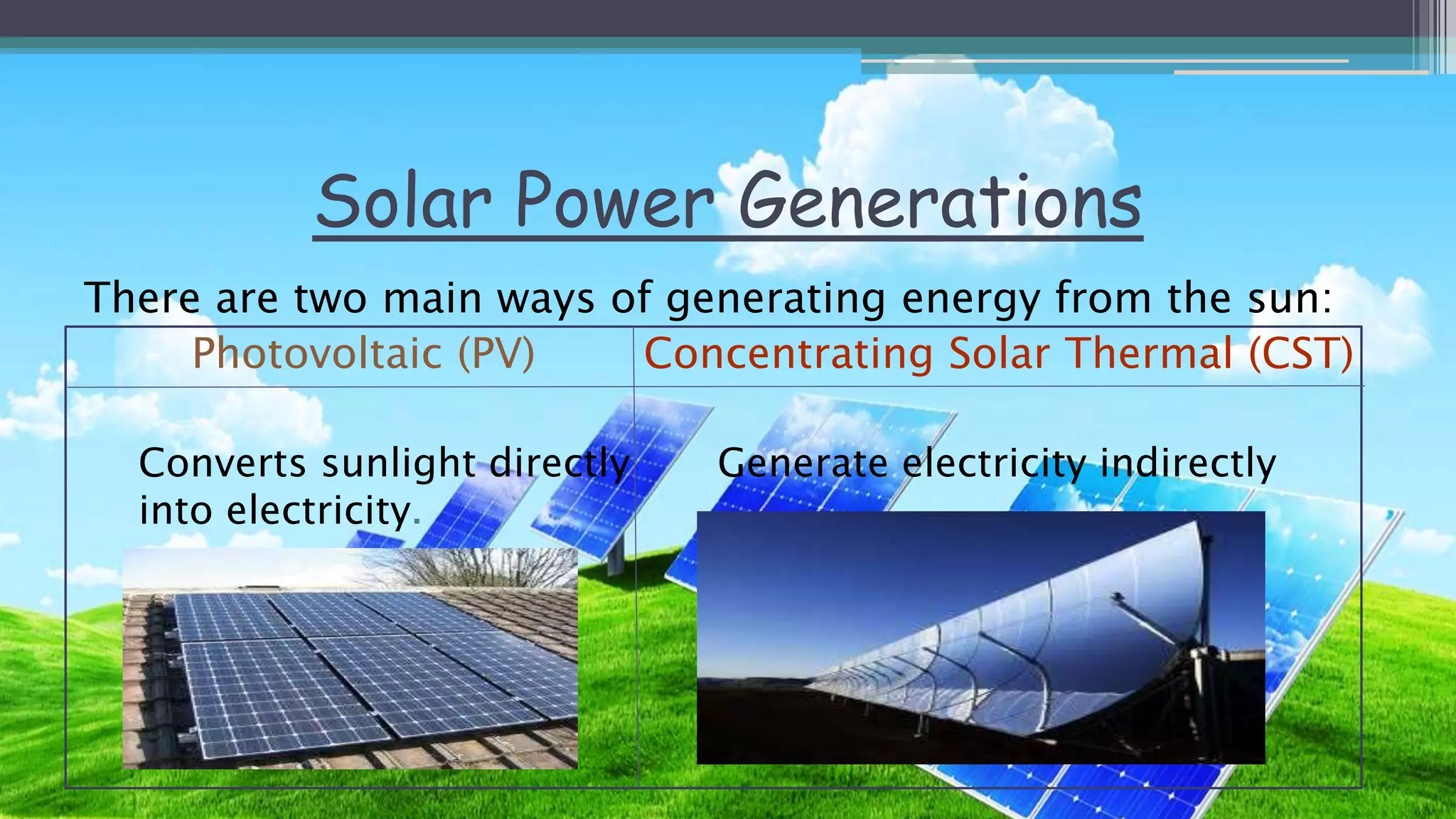 SOLAR POWER PLANT | PPTX