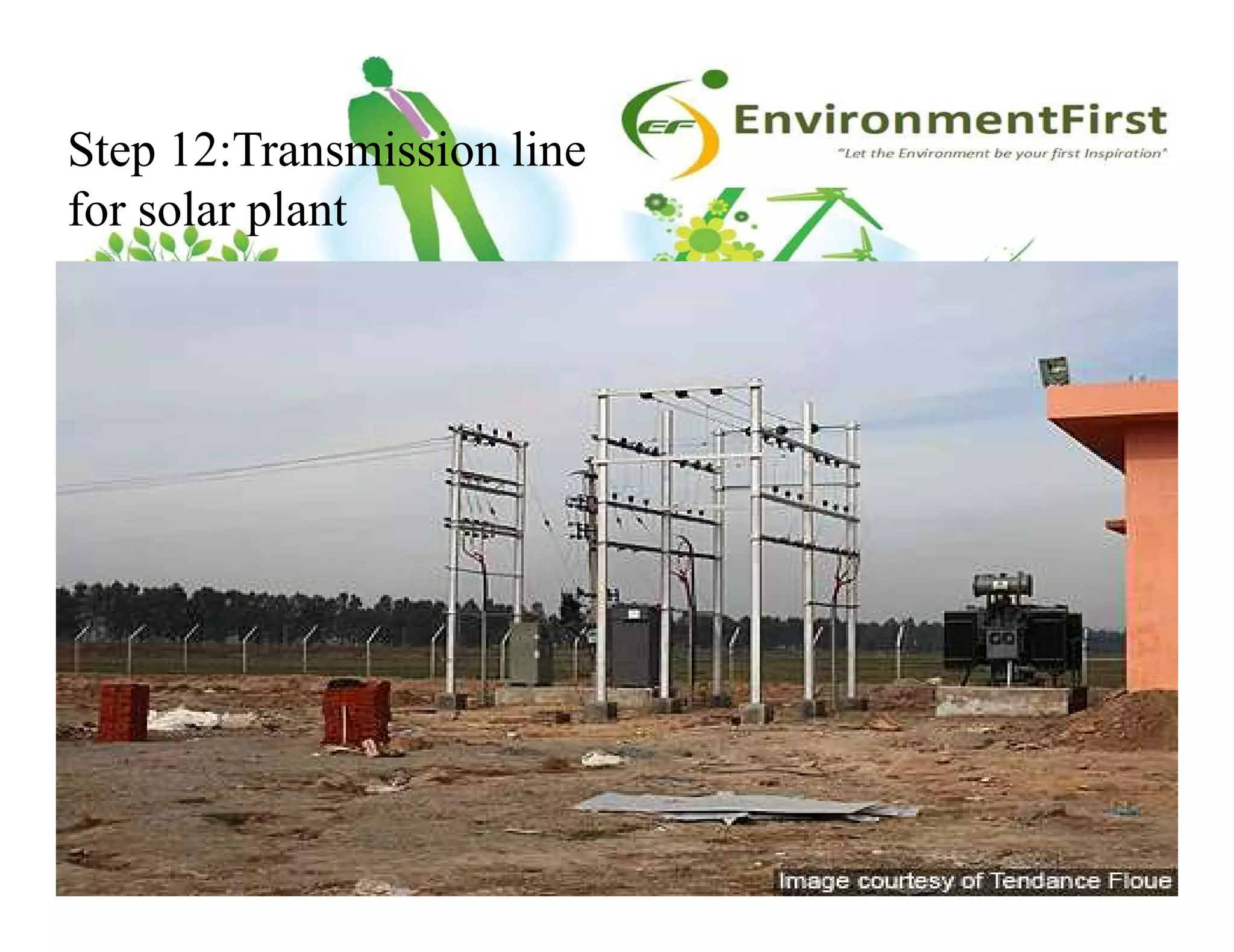 Solar power project costruction milestones | PDF
