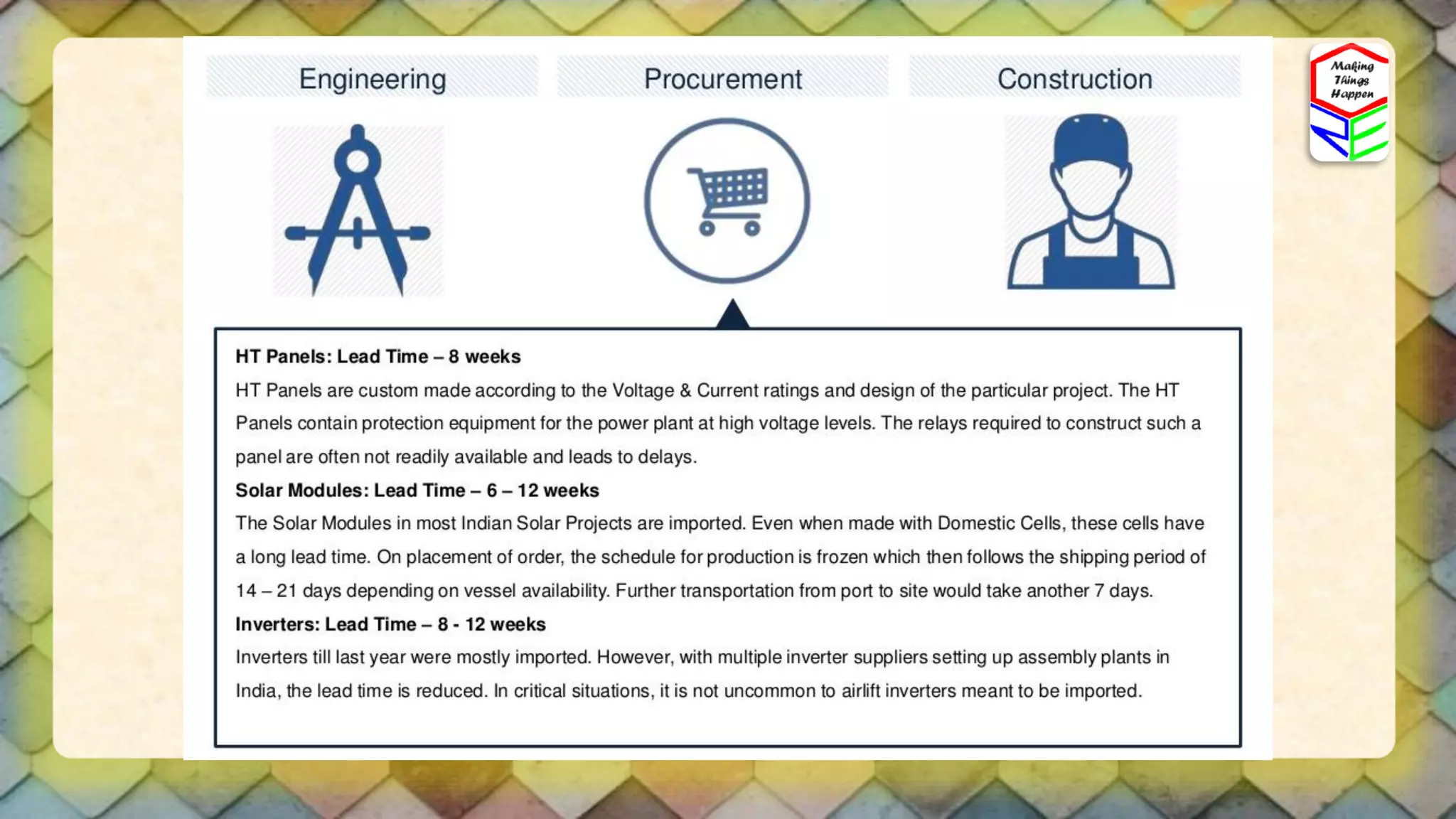 Solar power projects Implementation | PPT