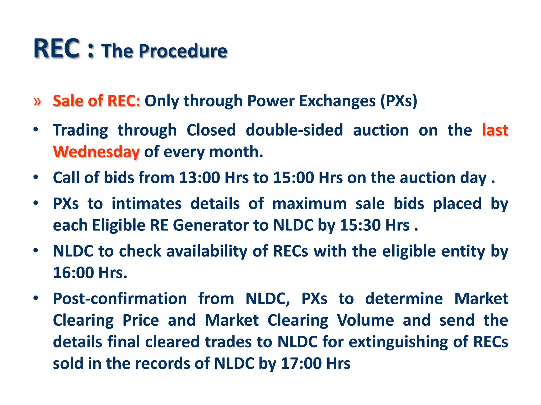 Solar power projects under rec mechanism in india | PPTX