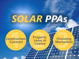Solar Power Purchase Agreement Contracts | PPT
