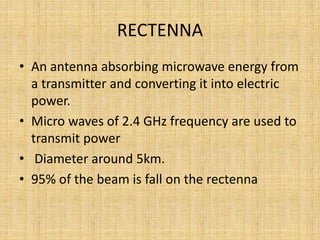 Solar power satellite | PPTX