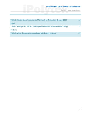 Solar Power Sustainability - Professional Development Course for Engineers | PDF