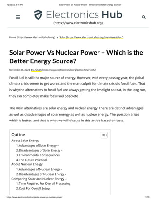 Solar Power Vs Nuclear Power - Which is the Better Energy Source_.pdf ...
