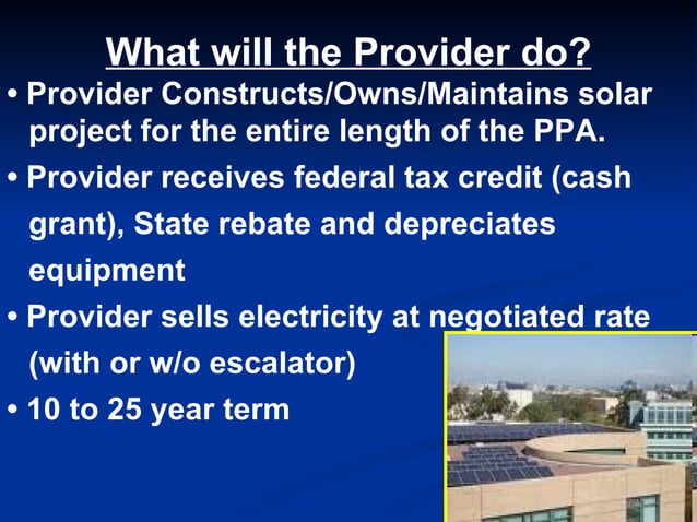 Solar PPA Presentation | PPT