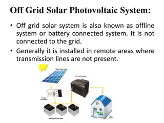 Solar energy power point presentation | PPTX
