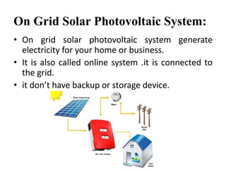 Solar energy power point presentation | PPTX