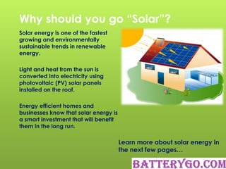 Why to go Solar? | PDF