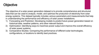 Solar production with K means clustering | PPTX