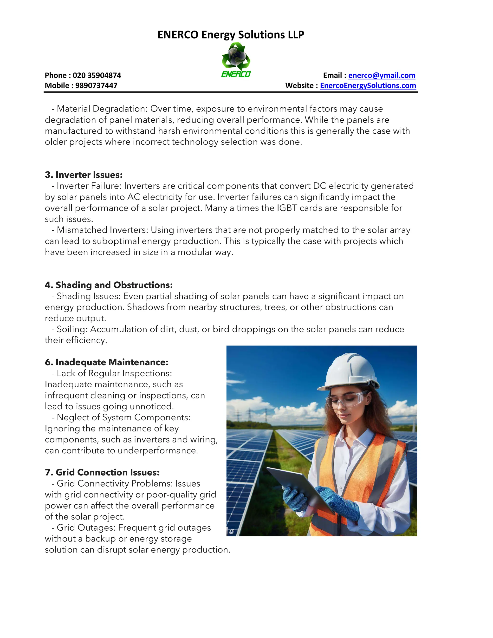 Solar Energy Projects - 8 reasons for under-performance (ENERCO Energy).pdf