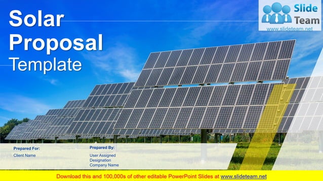 Solar Proposal Template PowerPoint Presentation Slides | PDF | Power ...