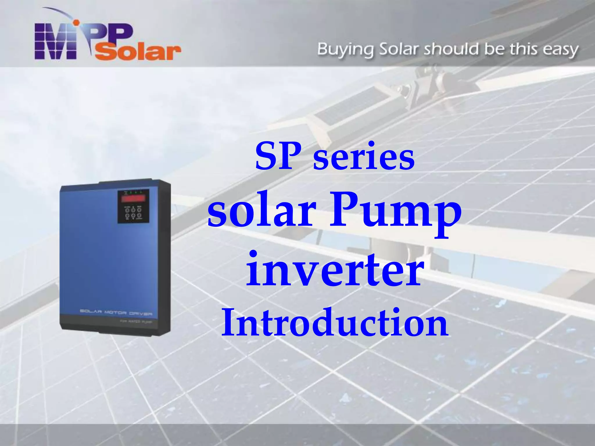 Solar pump inverter.ppt