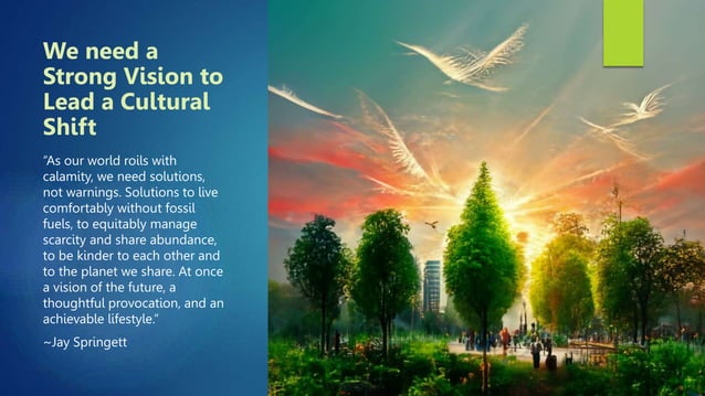 Solarpunk Generation Slides .pptx | Environment | Science