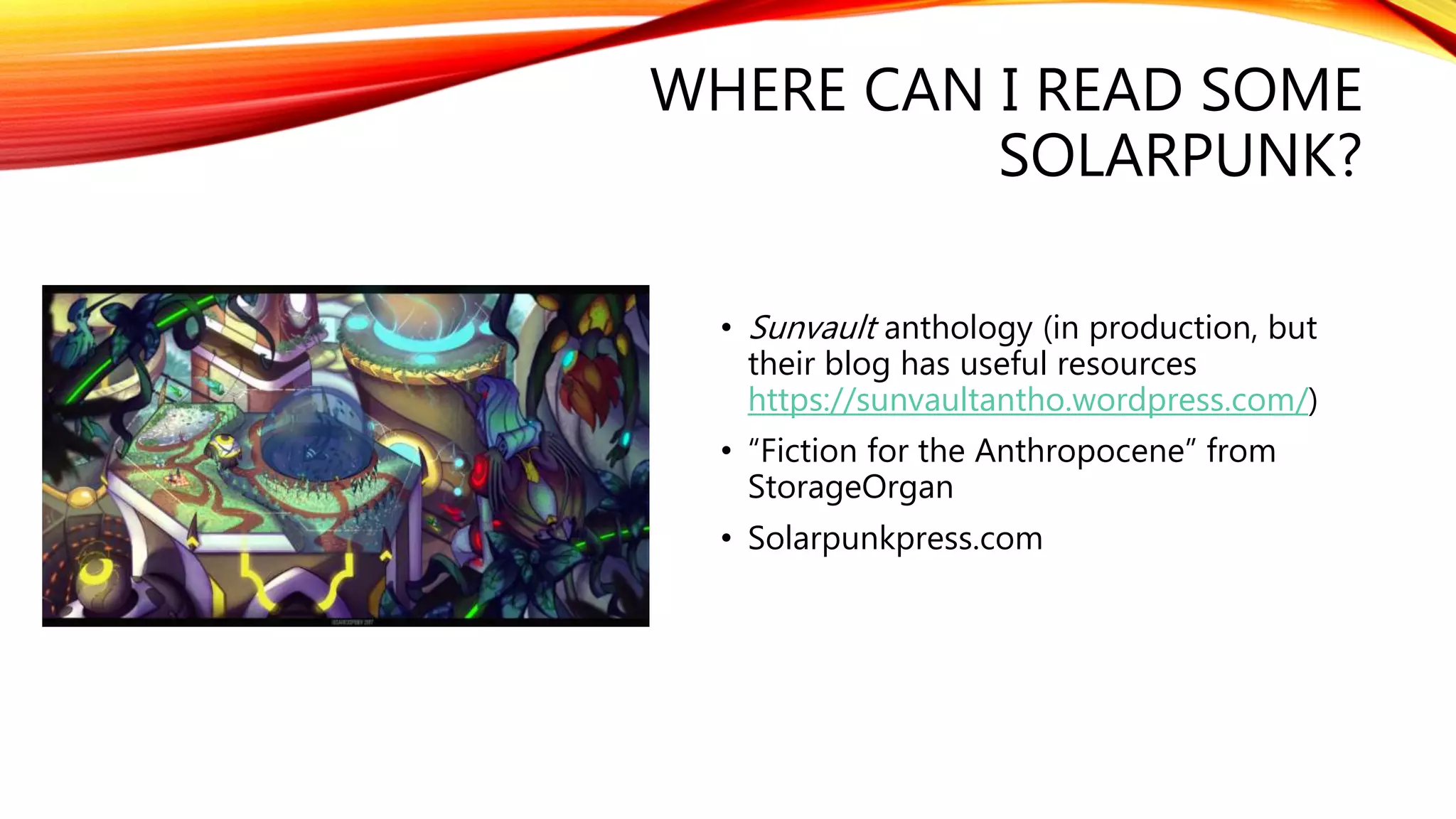 Solarpunk Serenades: Writing Sci-Fi Poetry | PPTX