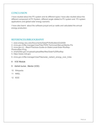 Solar pv -simulation and designing | PDF | Gas and Electric | Home ...