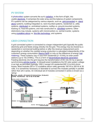 Solar pv -simulation and designing | PDF | Gas and Electric | Home ...