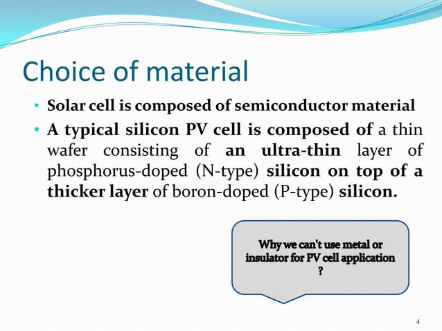 Solar pv cell | PPTX | Physics | Science