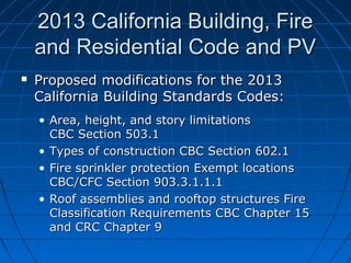 Solar PV fire safety | PPT